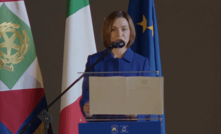 Maia Sandu: Apărarea democrației este un proiect colectiv